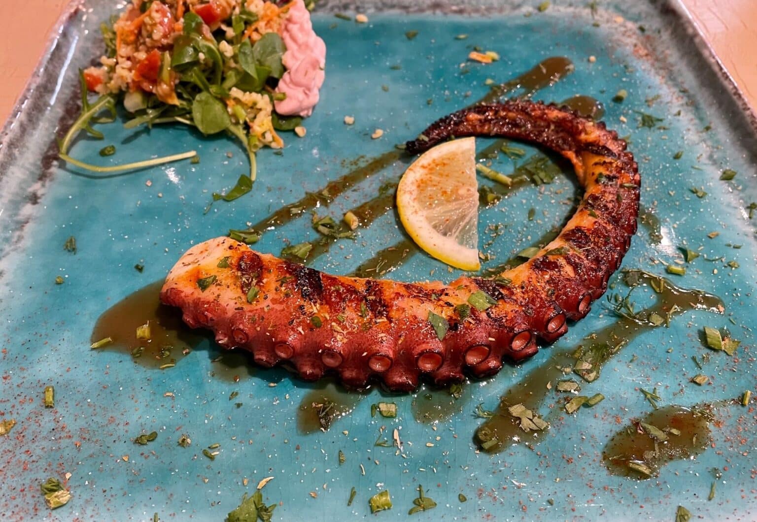 Referentie restaurants - octopus (inktvis)